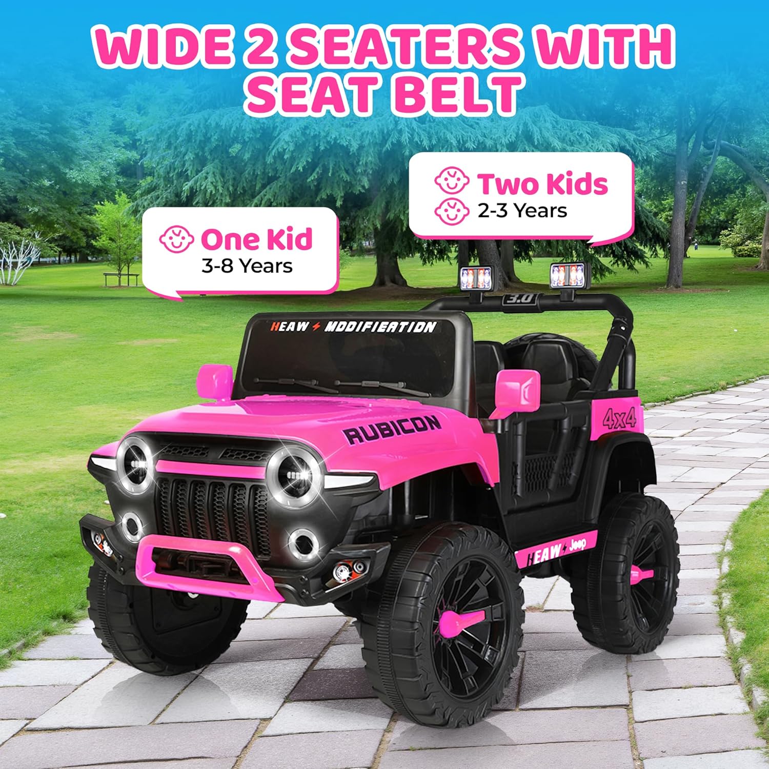 Why the 24V Pink Ride-On Jeep Is Every Little Girl’s Dream Car – Toys ...