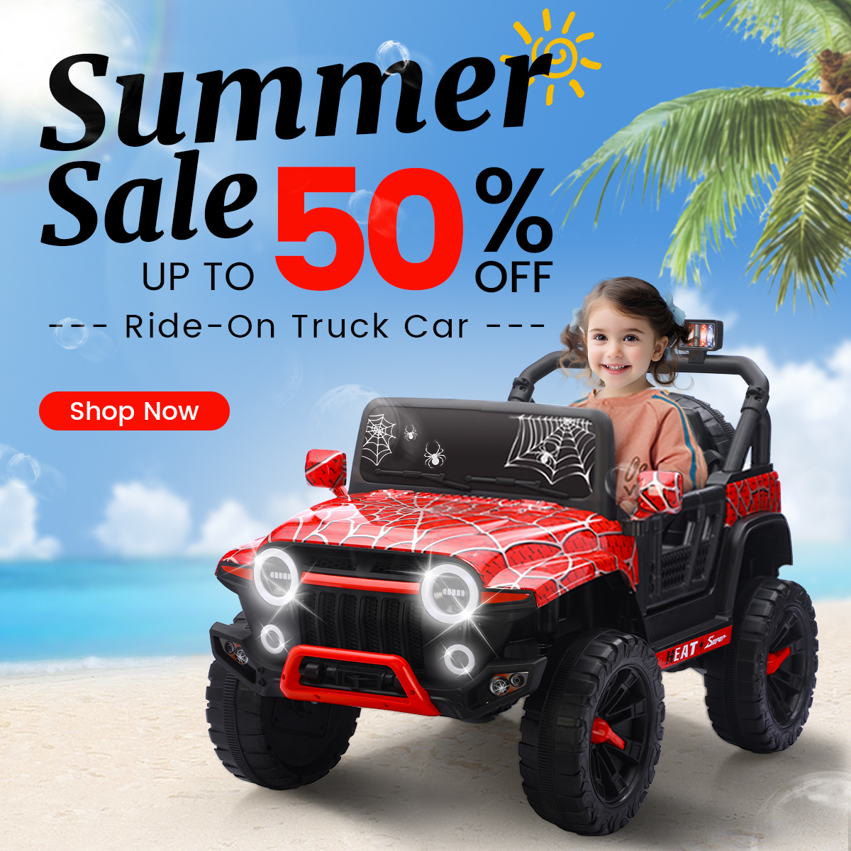 Spider-Man 4-Wheeler for Kids: The Ultimate Superhero Ride - Toys-Porter