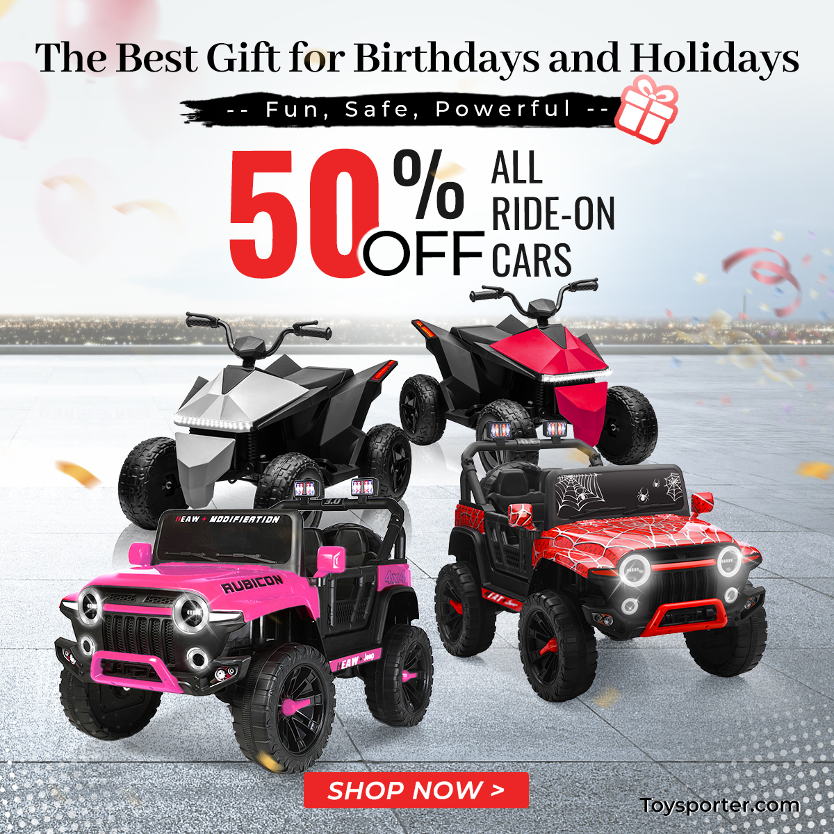 From Jeep to Cyberquad: The Coolest Electric Ride-On Cars Kids Love in ...