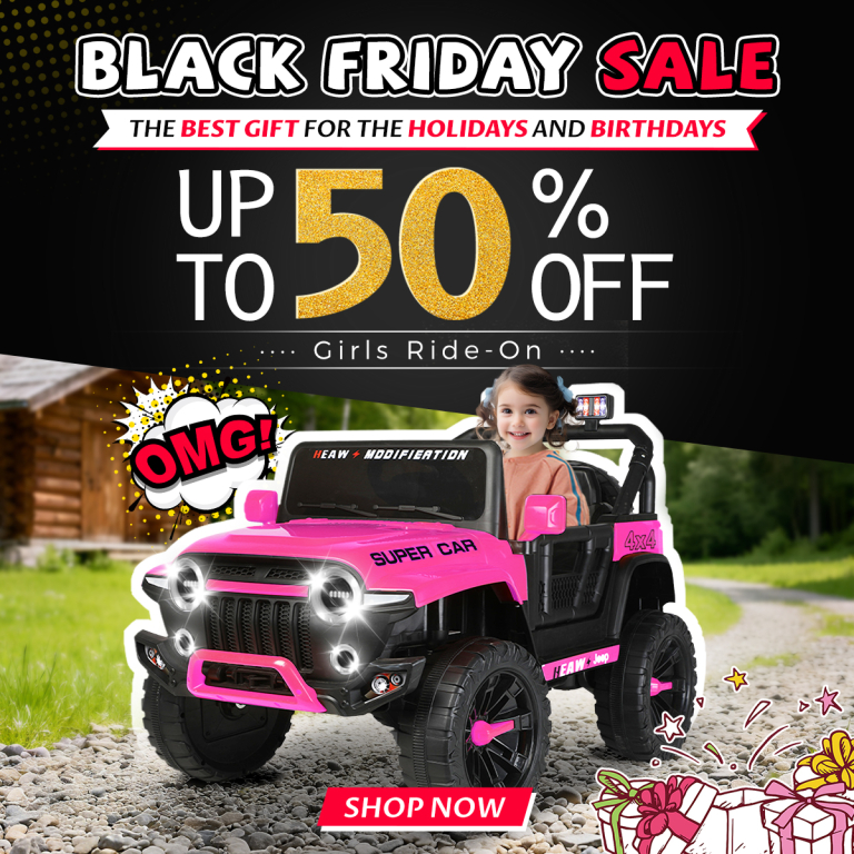 Black Friday Magic: The Best Girls’ Ride-On Cars for the Holidays ...
